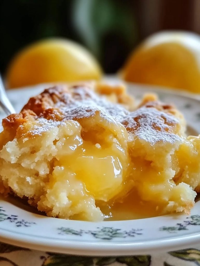 Magic Lemon Cobbler – Araabe